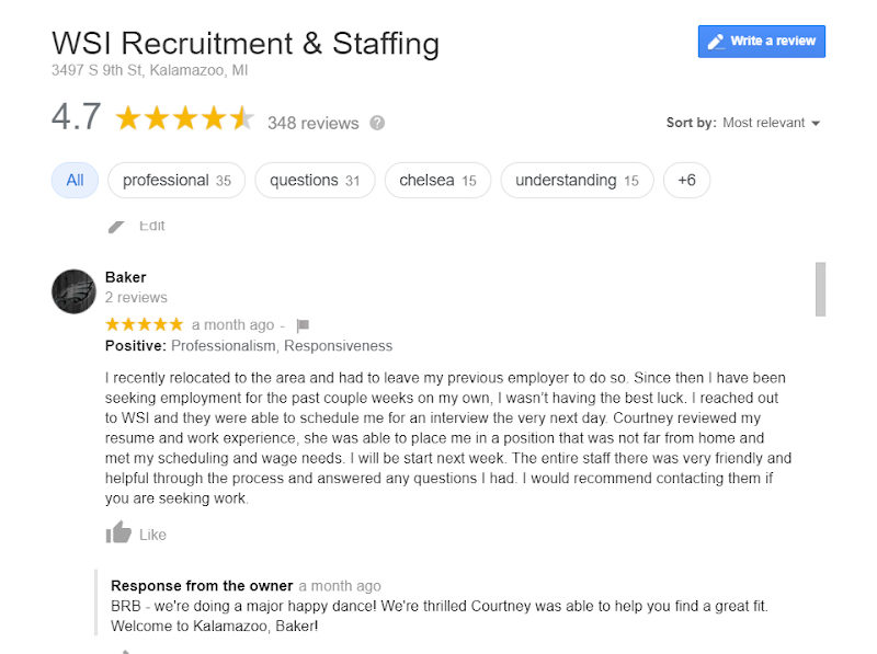 7 Things to Look for in a Staffing Agency - WSI